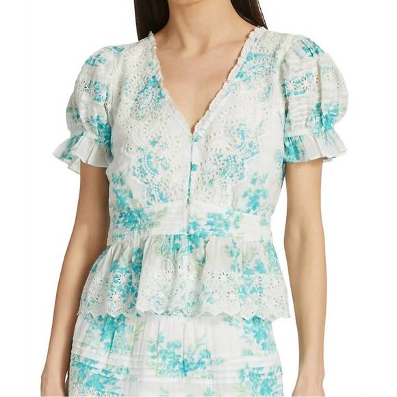 LoveShackFancy | Tops | New Loveshackfancy Annalee Top In Magic ...